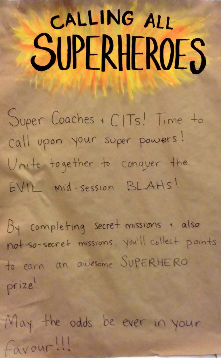 Superheroes Theme Week! - Rec Gym Pros