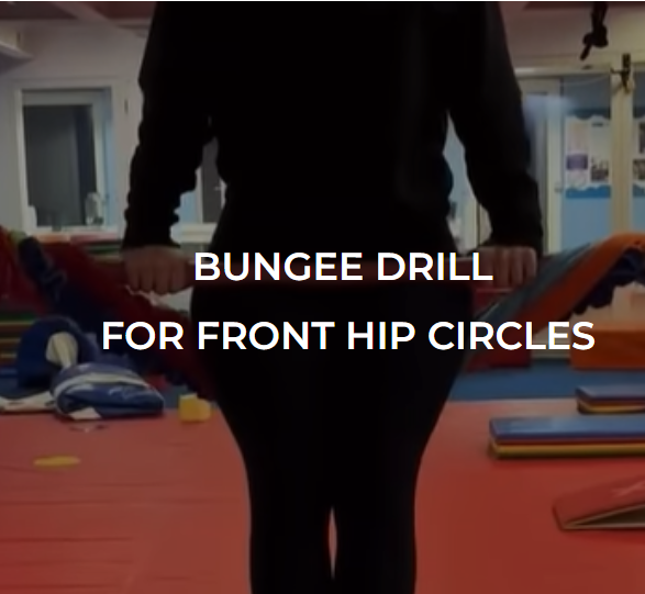 Bungee Drill for Front Hip Circles - Rec Gym Pros